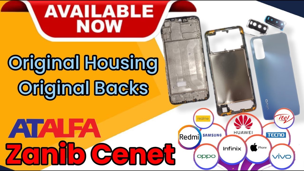 Original Housing Complete Casing Back Glass Cover Middle Frame l ...
