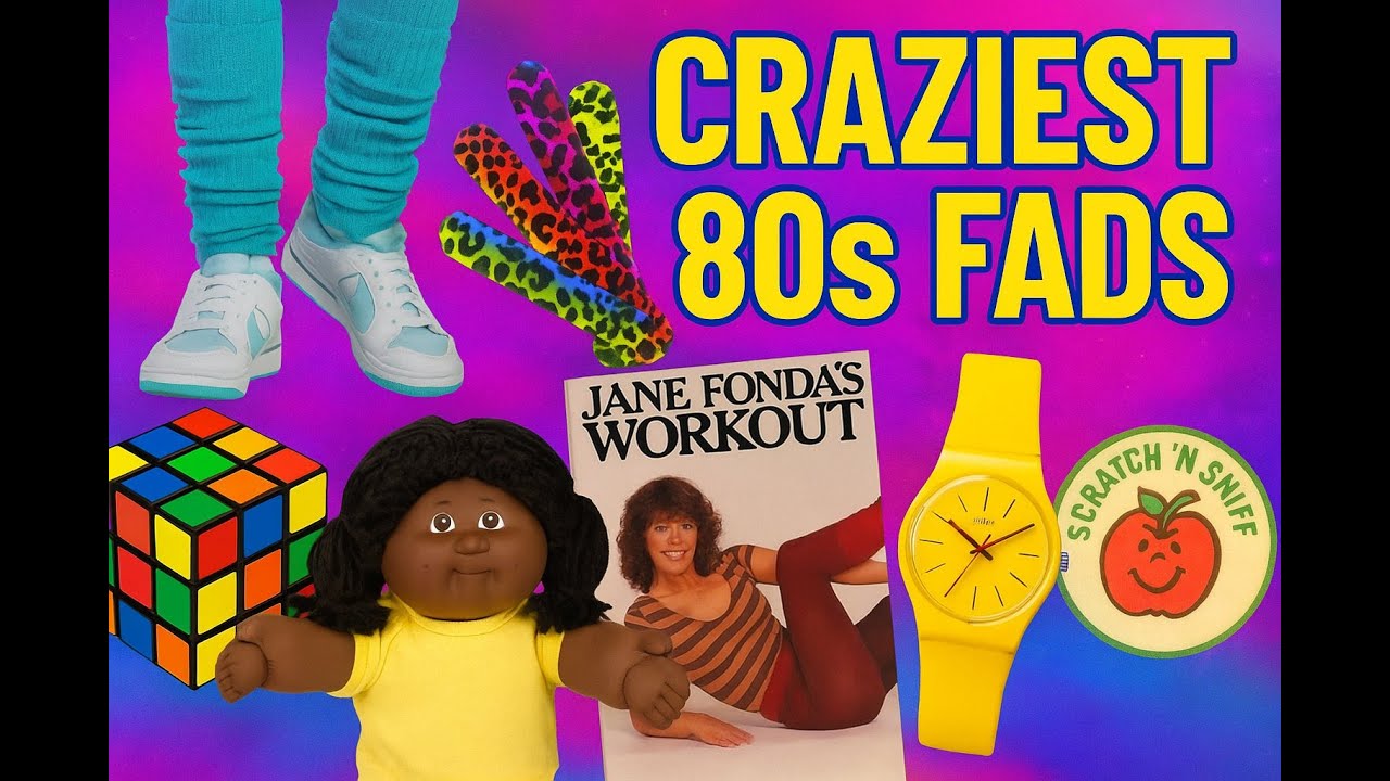 The Craziest 80s Fads That Gen X Will Never Forget! - YouTube