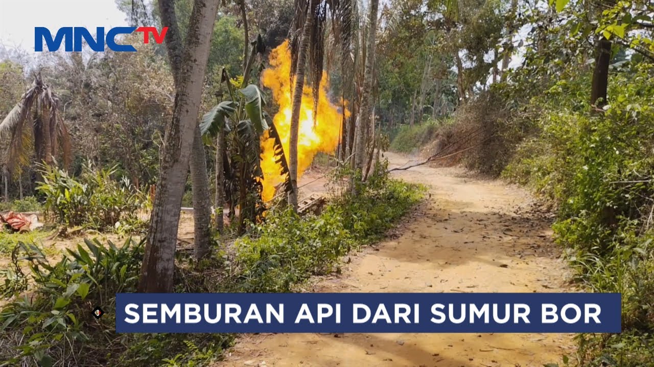Api Bercampur Gas Menyembur dari Sebuah Sumur Bor di Pamekasan - LIP 12 ...