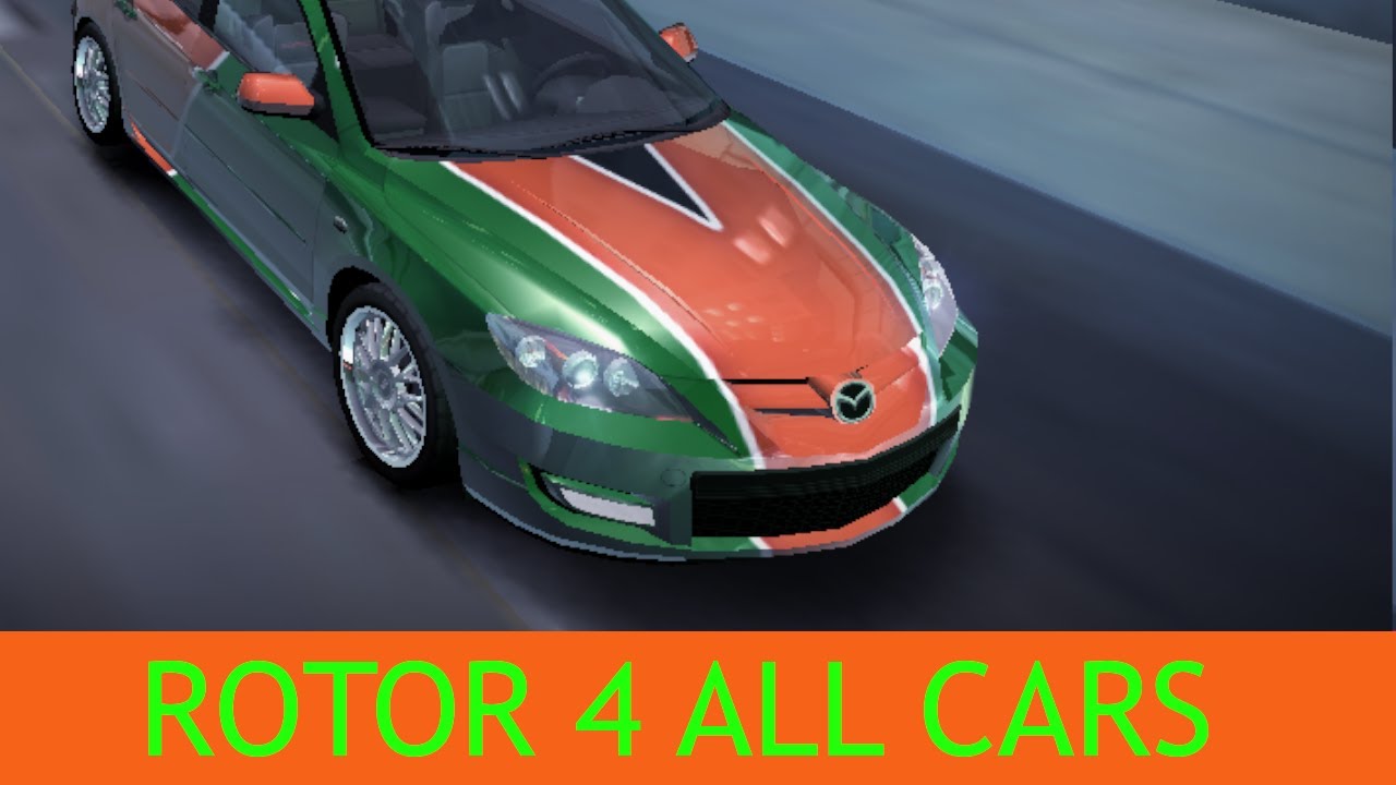 ROTOR 4: All Cars in Need For Speed Carbon - YouTube