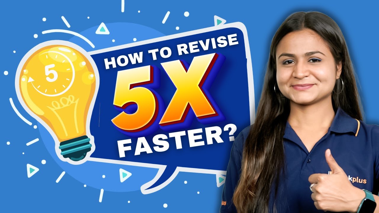 How to Revise 5X Faster🔥 | Super Fast Revision Strategy | Krushi Ma'am ...