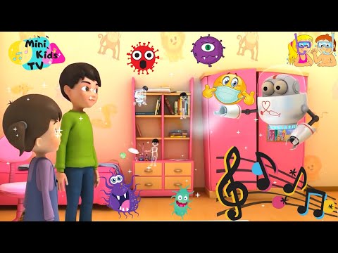 Gürbüz ve Elif El Temizliği / Corona Virüs Önlemler / Eğitici Çocuk Videoları