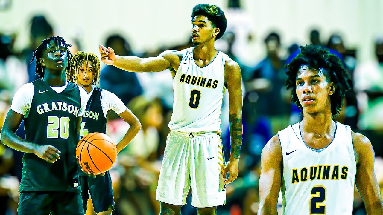 High School Basketball🔥🔥Grayson Rams vs St. Thomas Aquinas | GBCA SE REGIONAL LIVE PERIOD - YouTube