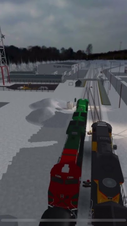 Carrera de trenes #ferrocarril - YouTube