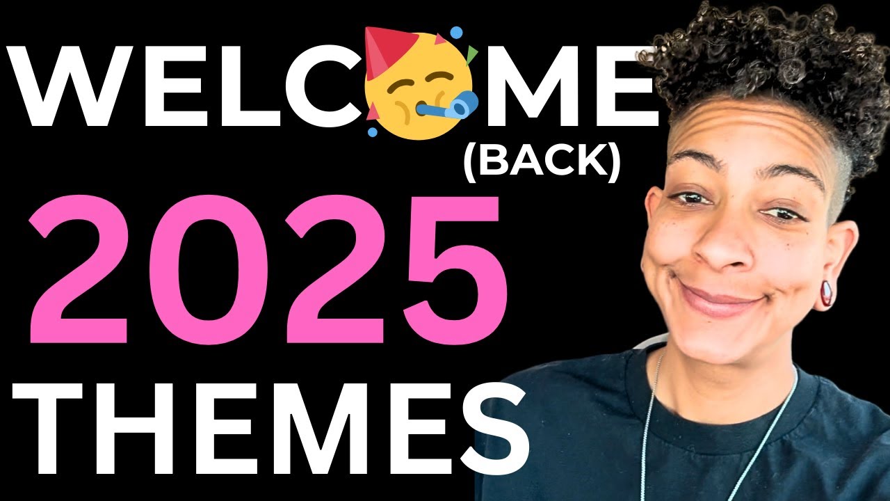What I've been up to + 2025 Themes - YouTube