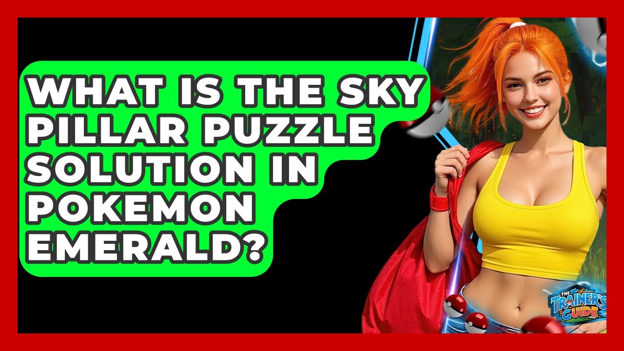 What Is The Sky Pillar Puzzle Solution In Pokemon Emerald? - The ...