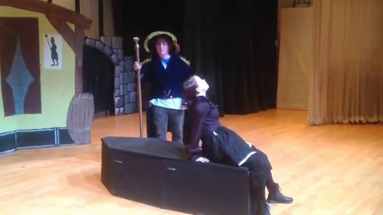 Oliver! Second scene with Madeleine as Mrs. Sowerberry. May 2014 - YouTube