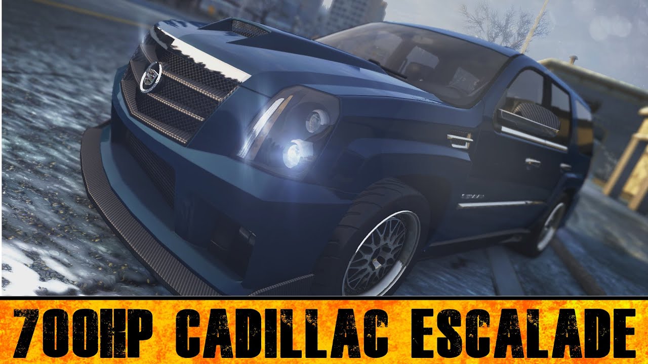700HP Cadillac Escalade || Perf Build & Drifting || The Crew - YouTube