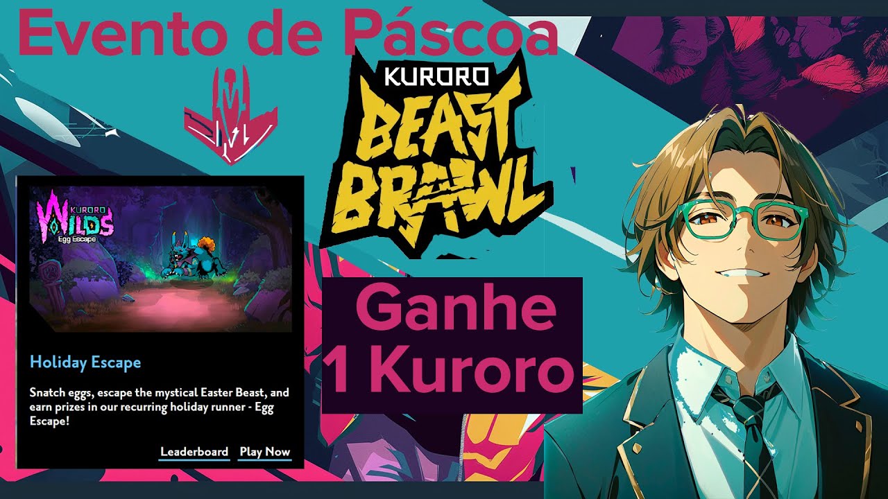 Evento de Páscoa no Kuroro Beast Brawl! Dá para ganhar um Kuroro ...