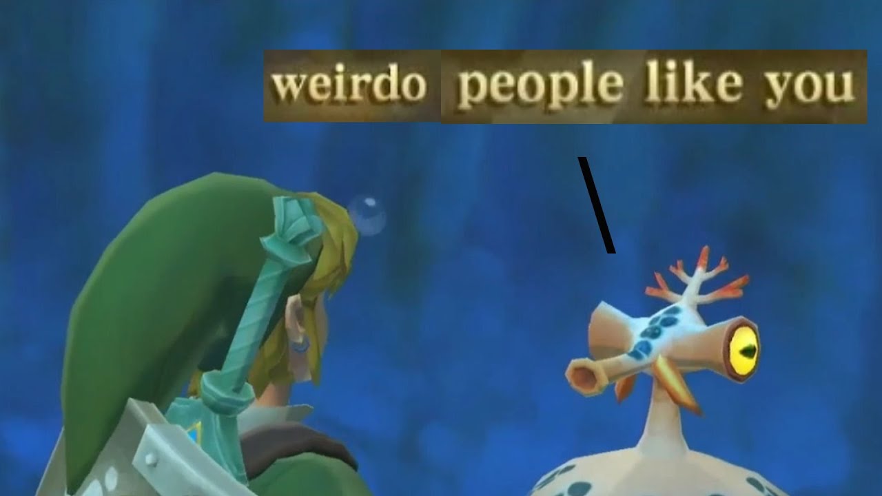Skyward Sword HD — Weirdo People - YouTube