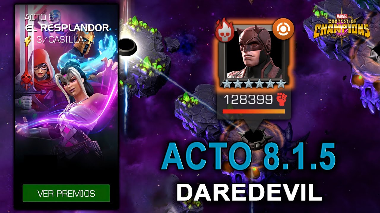 DareDevil ACTO 8.1.5 | Cómo Derrotar a DareDevil | Mejores Counters ...