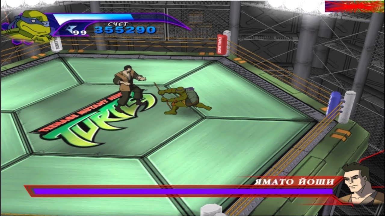 TMNT 2003 (PC). CHALLENGE WITHOUT SHURIKENS (СОСТЯЗАНИЕ БЕЗ СЮРИКЕНОВ ...