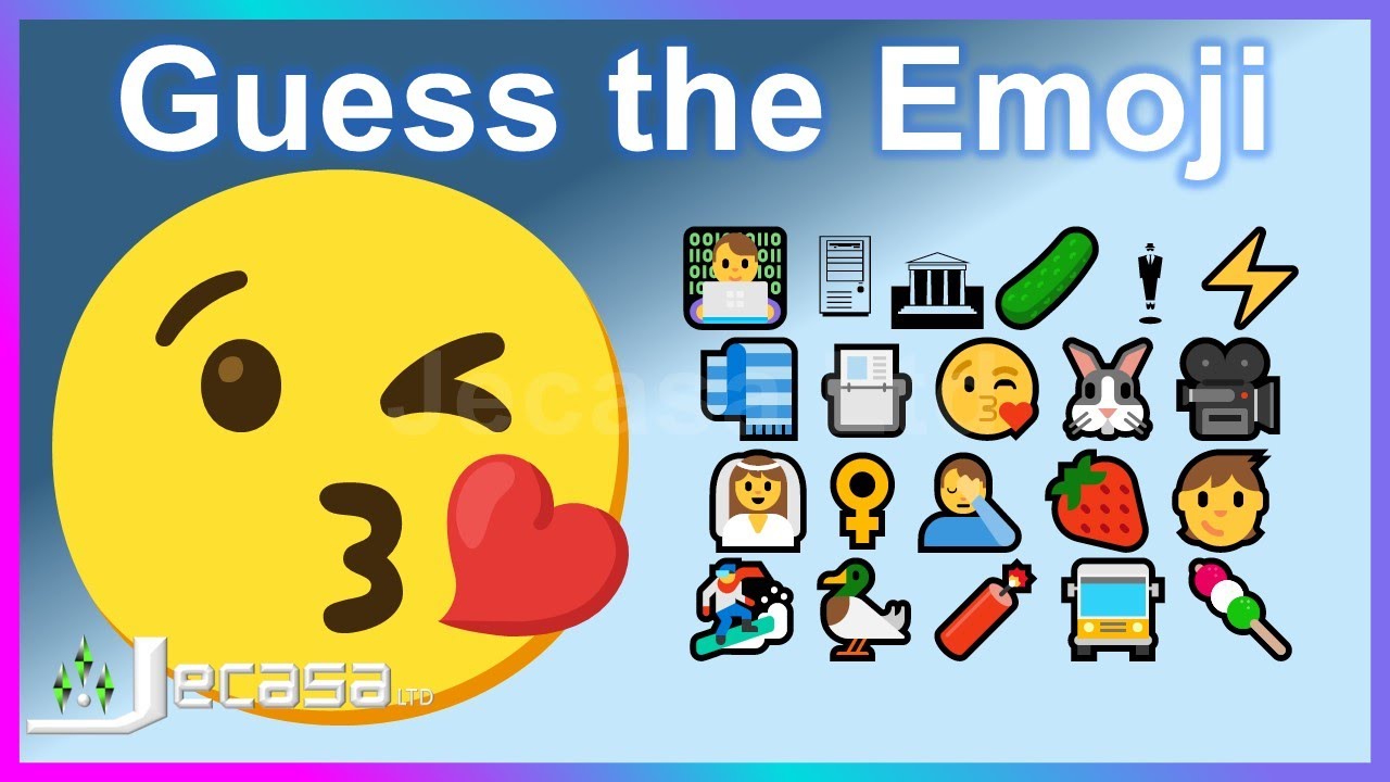Guess the Emoji Part 6 | Emoji Meanings | Learning Emojis | Learning ...