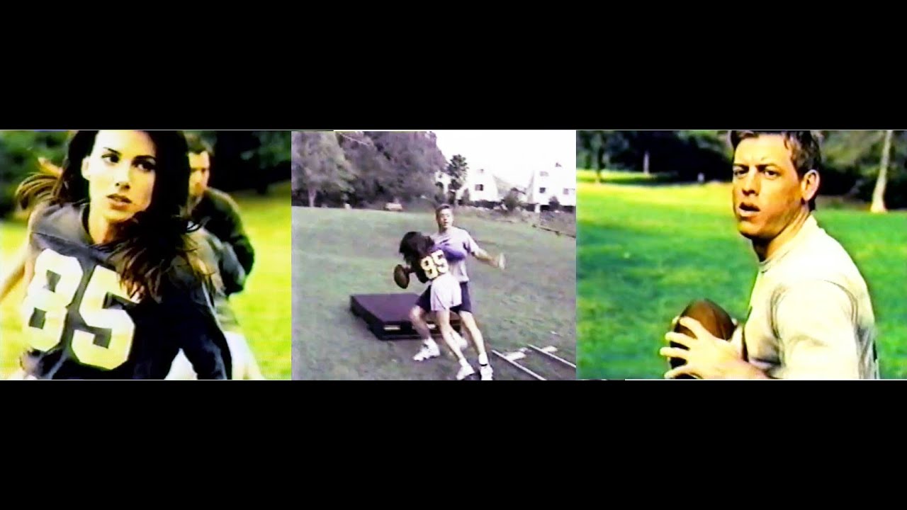 Troy Aikman & Marci Brickhouse BRUT commercial (1998) - YouTube