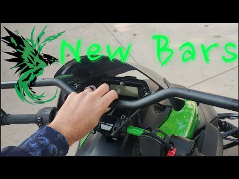 Can Am Ryker New HandleBars - YouTube
