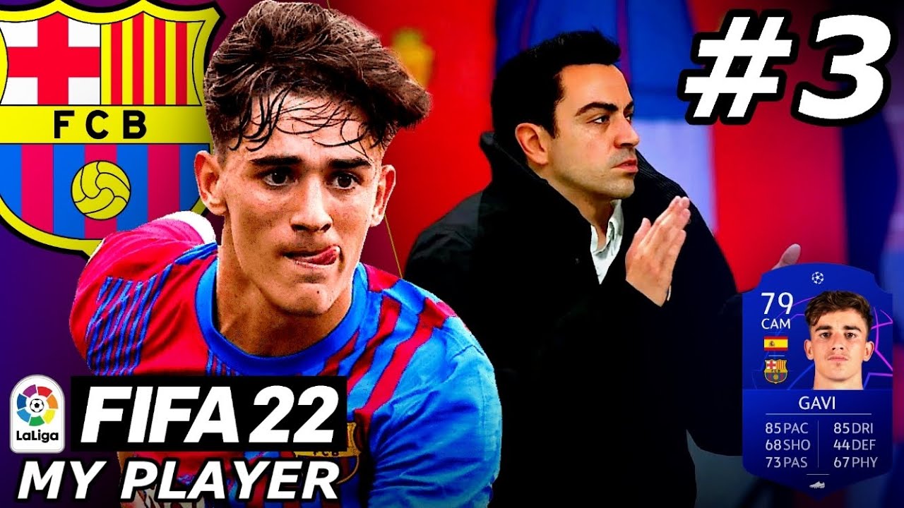 BARÇA SENT TO THE EUROPA LEAGUE?!😱 - FIFA 22 Gavi Player Career Mode ...