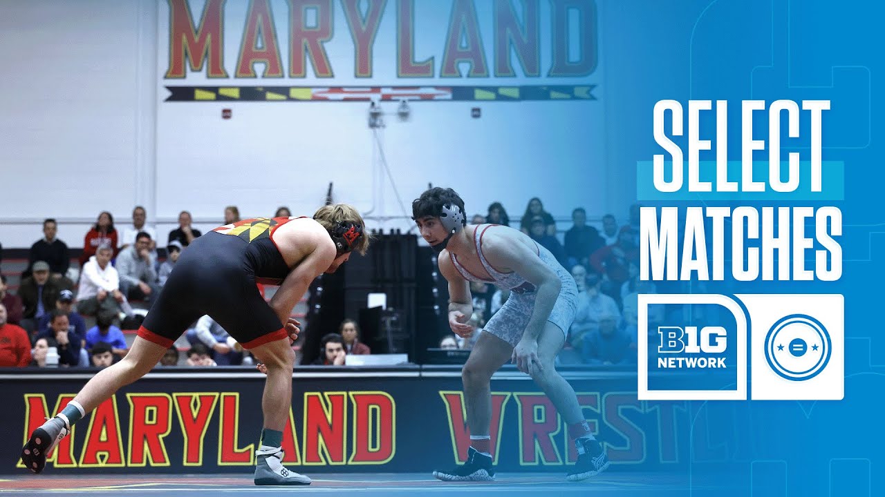Wisconsin at Maryland | Select Matches | Big Ten Wrestling | 01/17/2025 ...