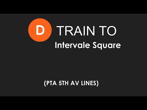 (Gaming/Roblox) PTA 5TH AV: R179 D Train to Intervale Square - YouTube