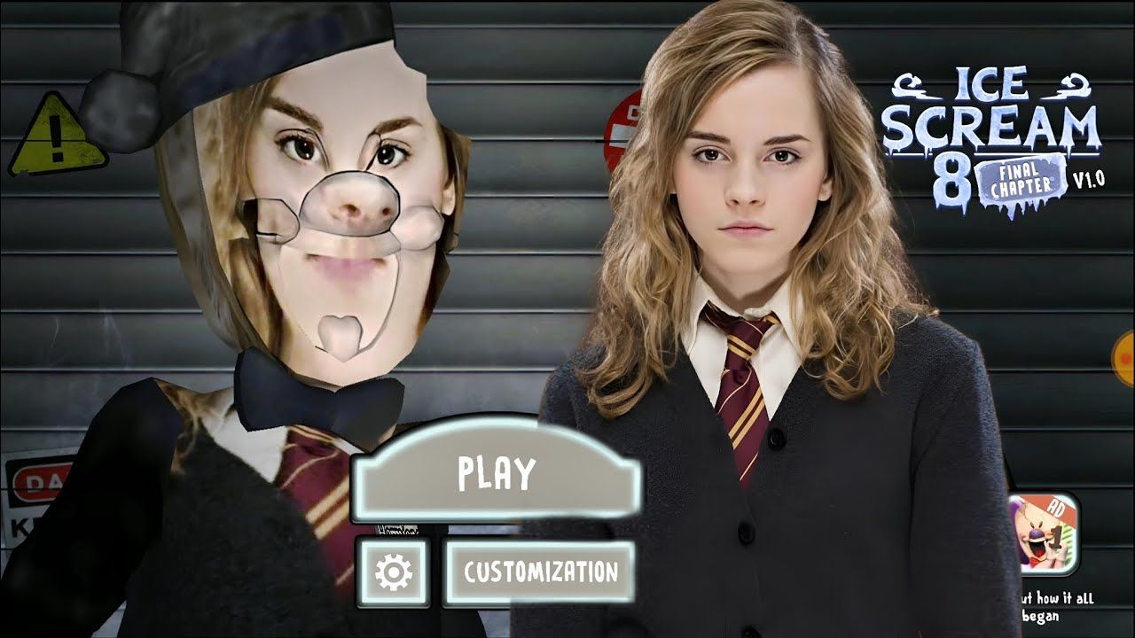 Ice Scream 8 Rod Is Hermione Full Gameplay ( Harry Potter ) - YouTube