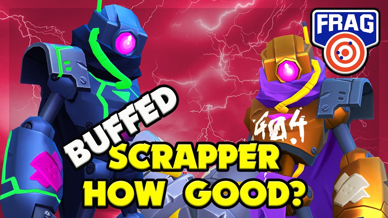 BUFFED Scrapper, Amazing Healing and Fragging #FRAG Pro Shooter - YouTube