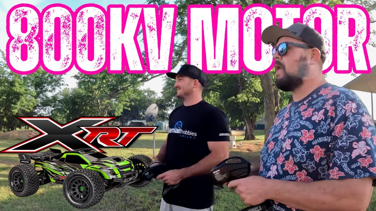RC Rolla - Hobbywing 800kv XRT Motor is WOW - YouTube
