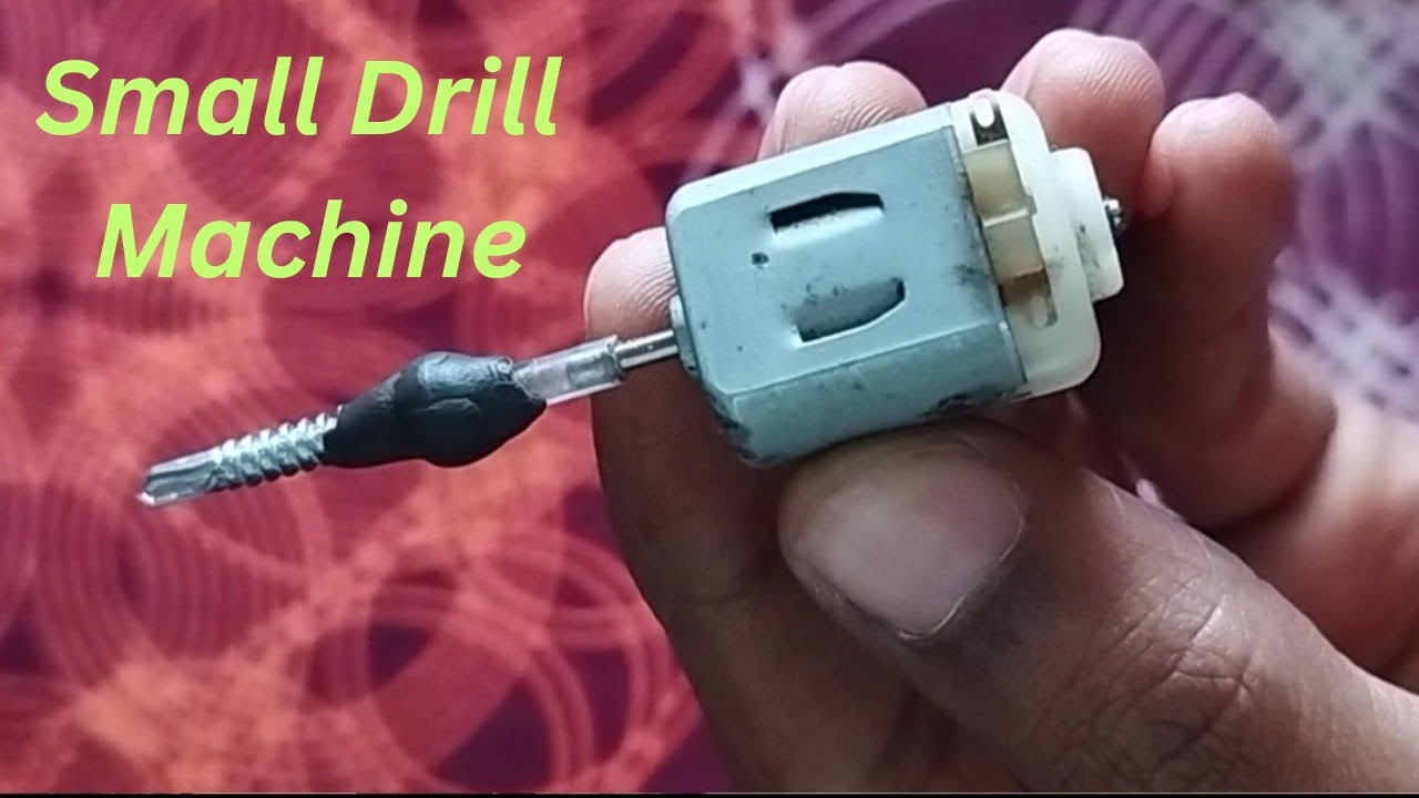 how to make a mini drill machine😯 | DIY - YouTube