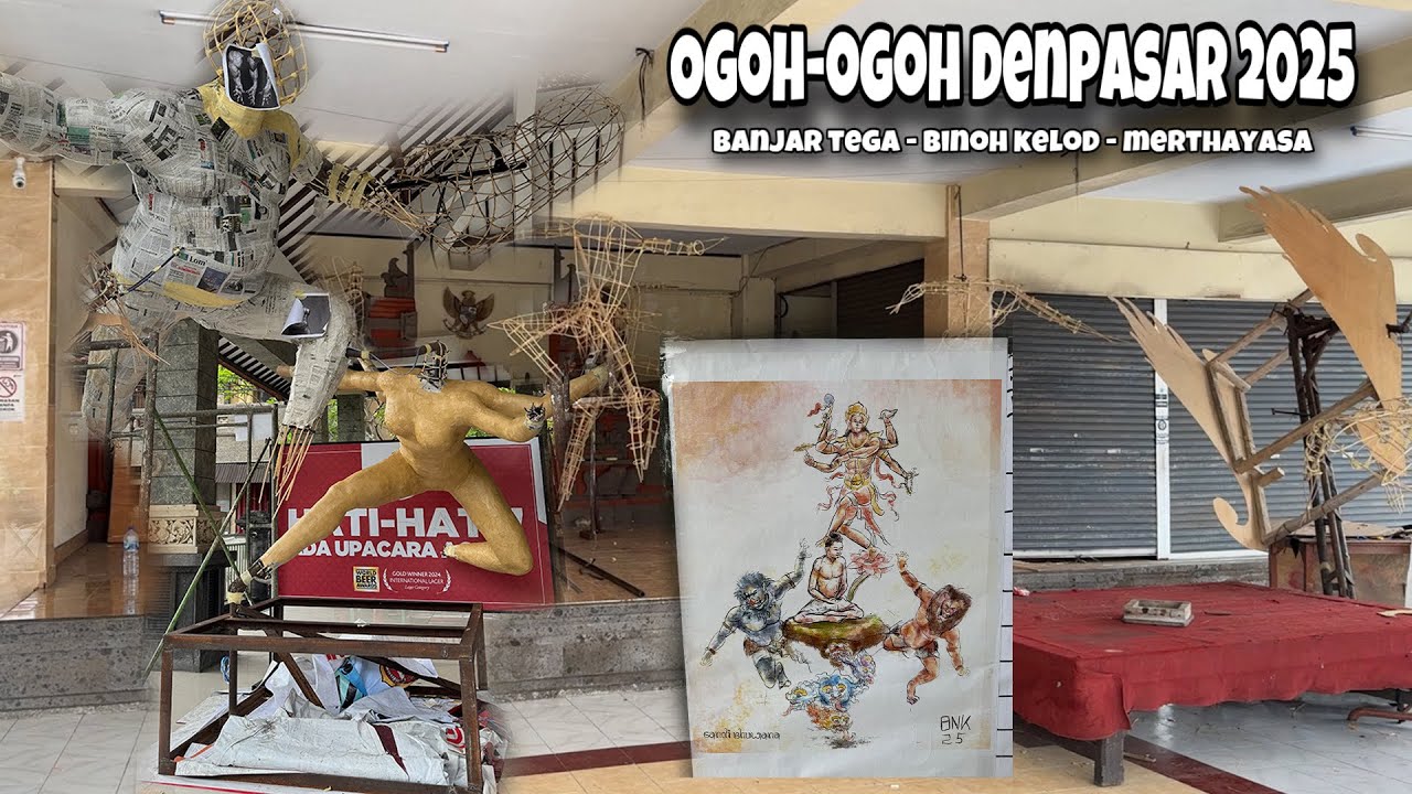 KELILING DENPASAR - Ogoh Ogoh 2025 Banjar Tega, Merthayasa Dan Binoh ...