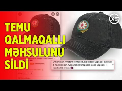 Azərbaycan gerbi, ermənistan adı - Temu QALMAQALLI məhsulunu SİLDİ