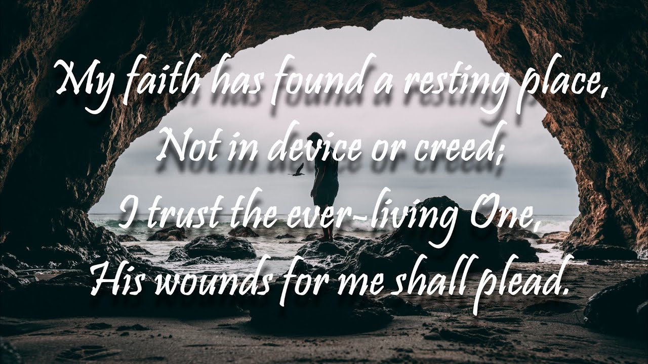 My Faith has Found a Resting Place (Solo Acapella) #solo #music #hymn # ...