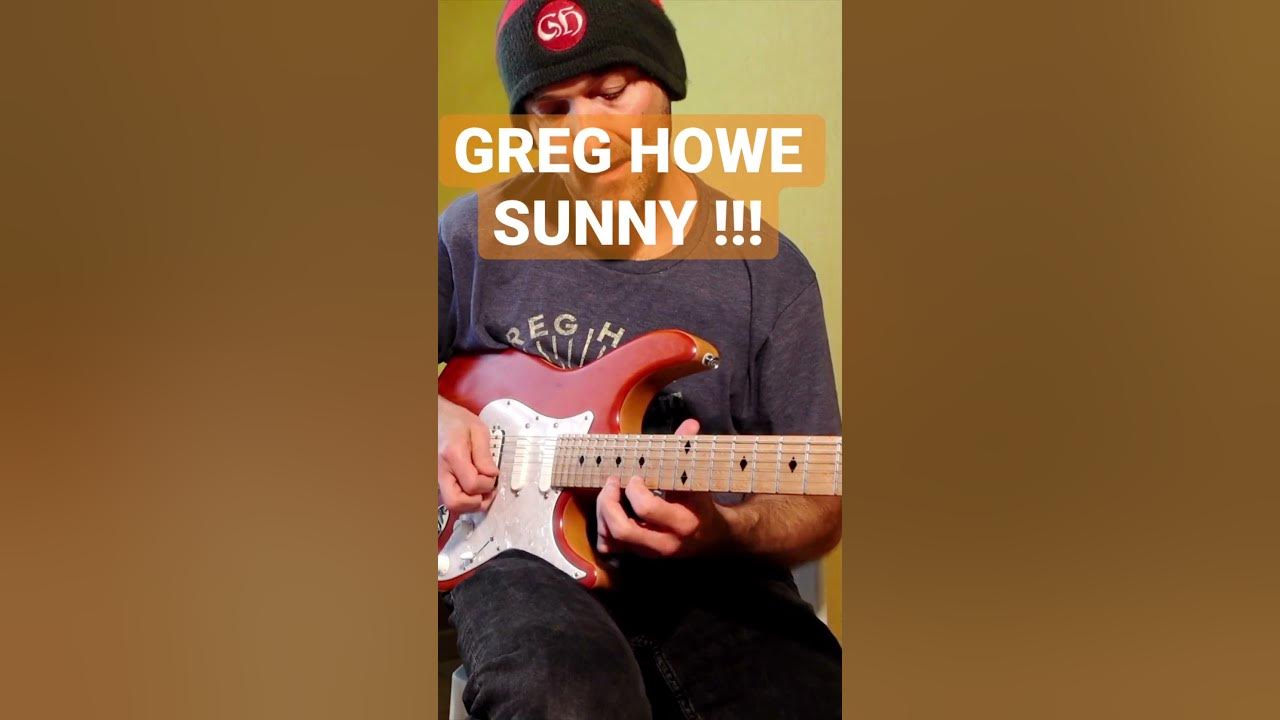 Greg Howe Sunny #greghowe #greghoweguitar #greghowelesson #fusionguitar #guitarlesson # ...
