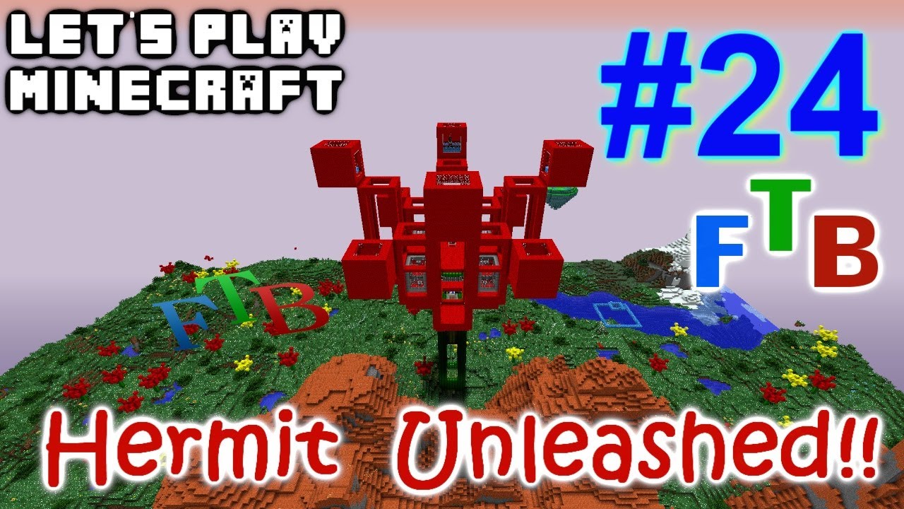 Minecraft FTB Hermitcraft Unleashed Ep. 24 - Skelly Farm !!! - YouTube
