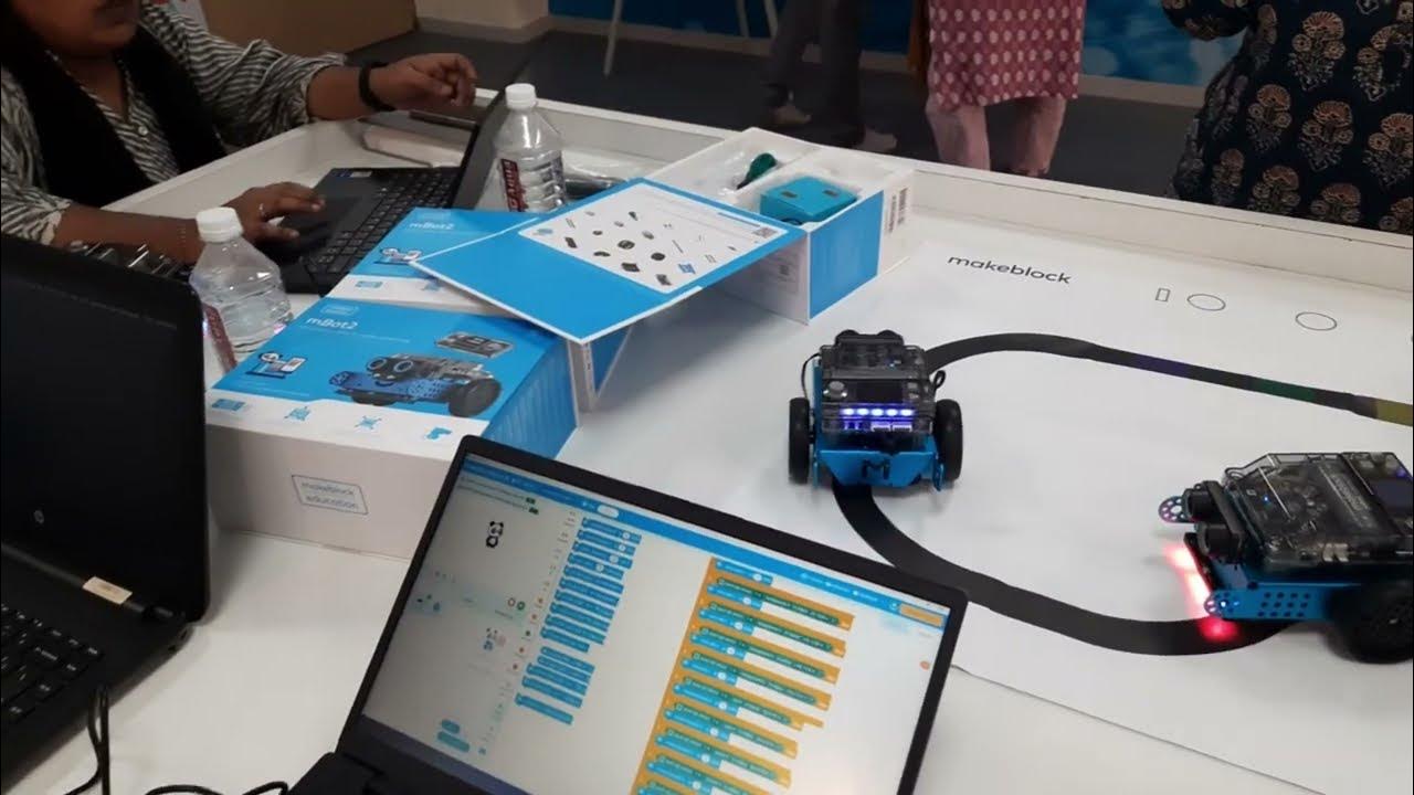 mBot2 Line Follower Robot | How to Code & Program Line Following - YouTube