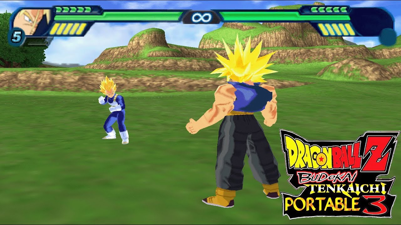 O Incrivel Projeto DBZ BT3 Mobile PSP Mobile Victor Modder TTT#pspk ...
