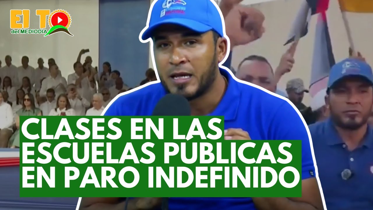 CLASES EN LAS ESCUELAS PÚBLICAS EN PARO INDEFINIDO POR PARTE DE LA ADP ...