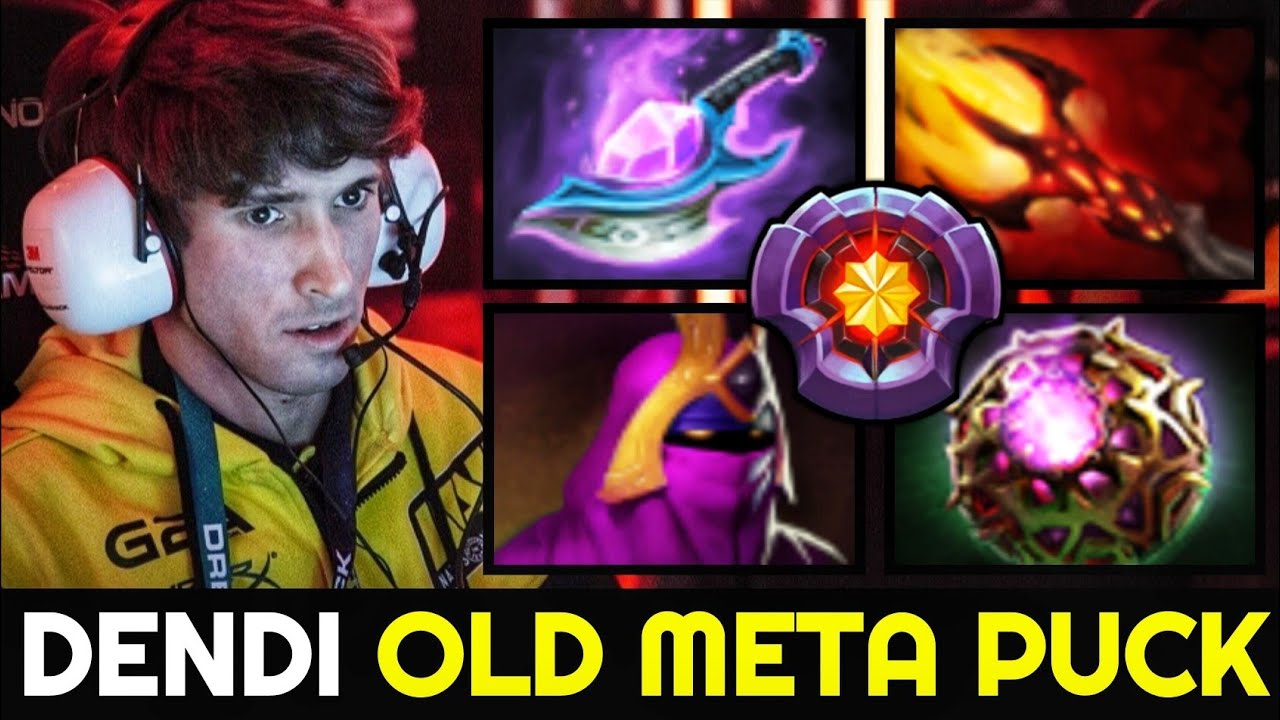 DENDI Intense Game with Old Meta Magic Build Puck - YouTube