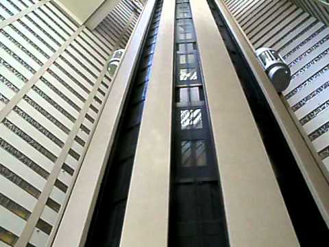 Marriott Marquis elevators, Time Square NY 1 - YouTube