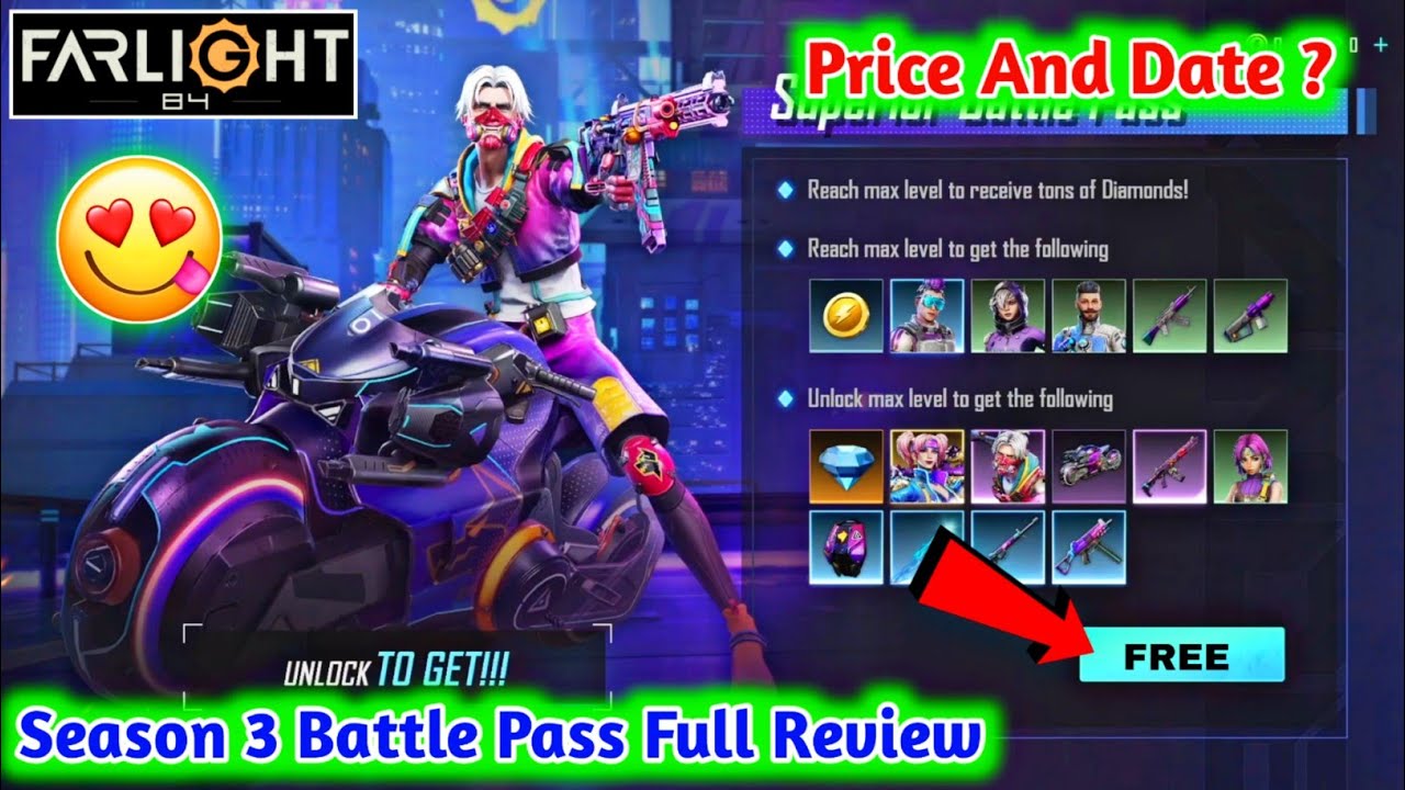 Farlight 84 new battle pass full review | farlight 84 battle pass date ...