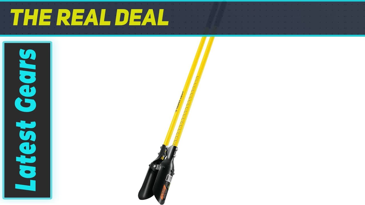 TRUPER CA-38F 48" Fiberglass Handles Hercules Pattern Post Hole Digger ...