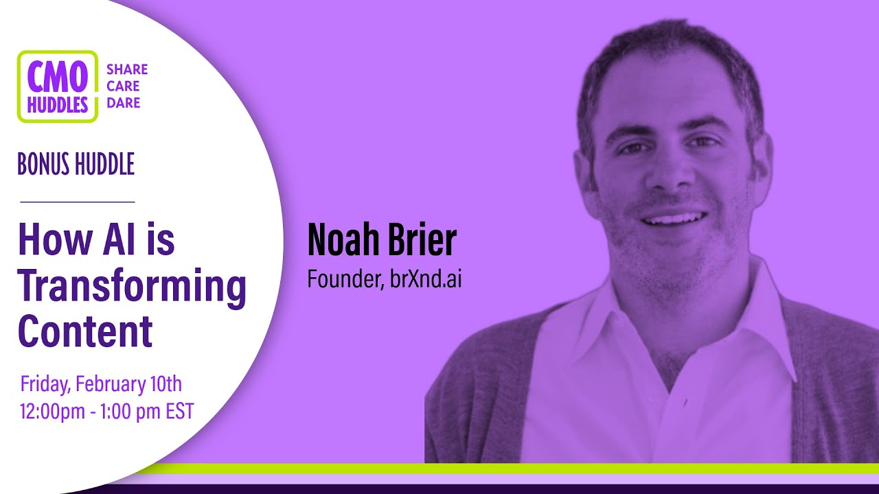 Bonus Huddle: How AI is Transforming Content with Noah Brier - YouTube