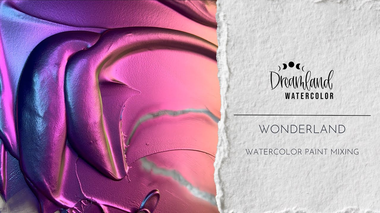 The Most Satisfying Handmade Watercolor Paint - Multichrome Paint ...