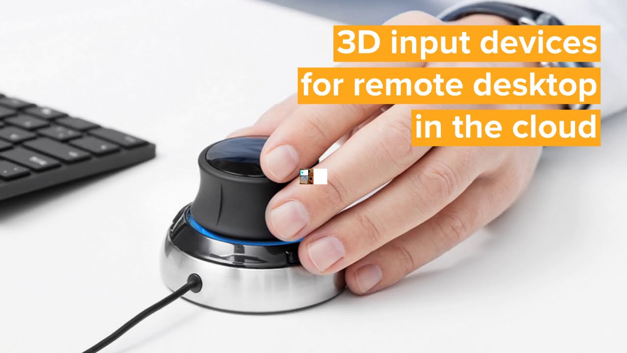 3D Mouse for cloud remote desktop - YouTube