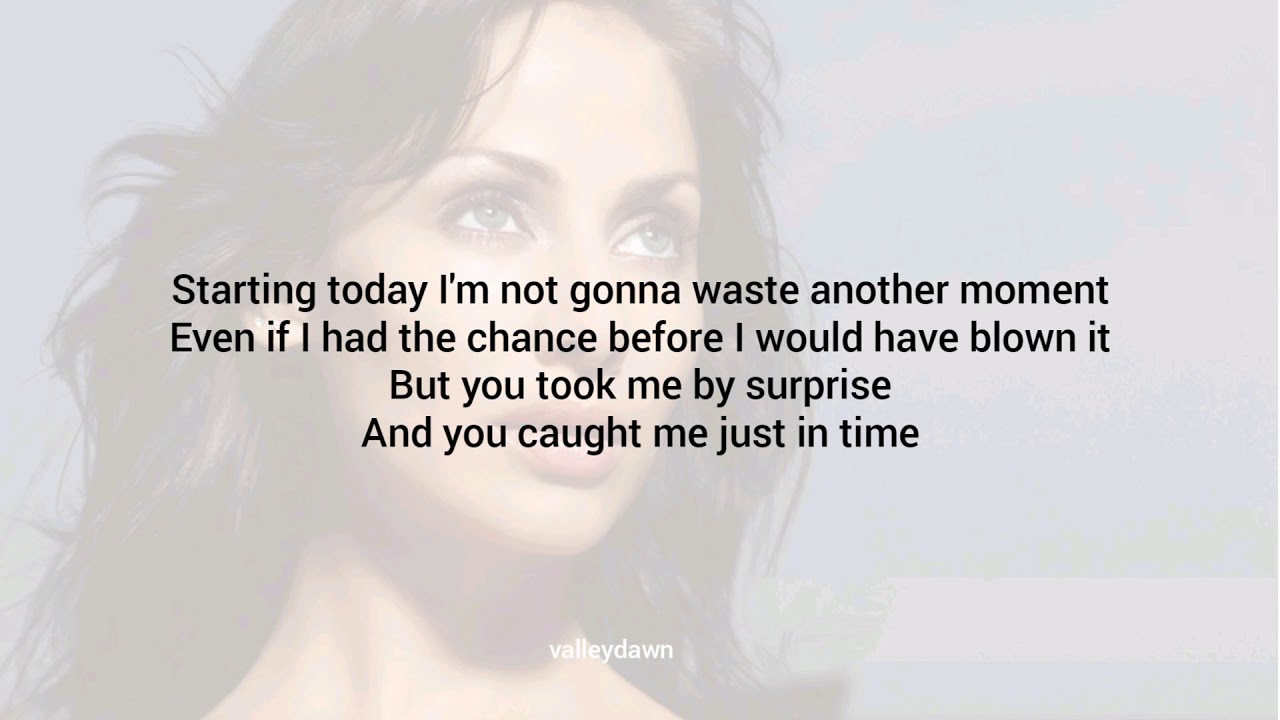 Natalie Imbruglia - Starting Today (Lyrics) - YouTube