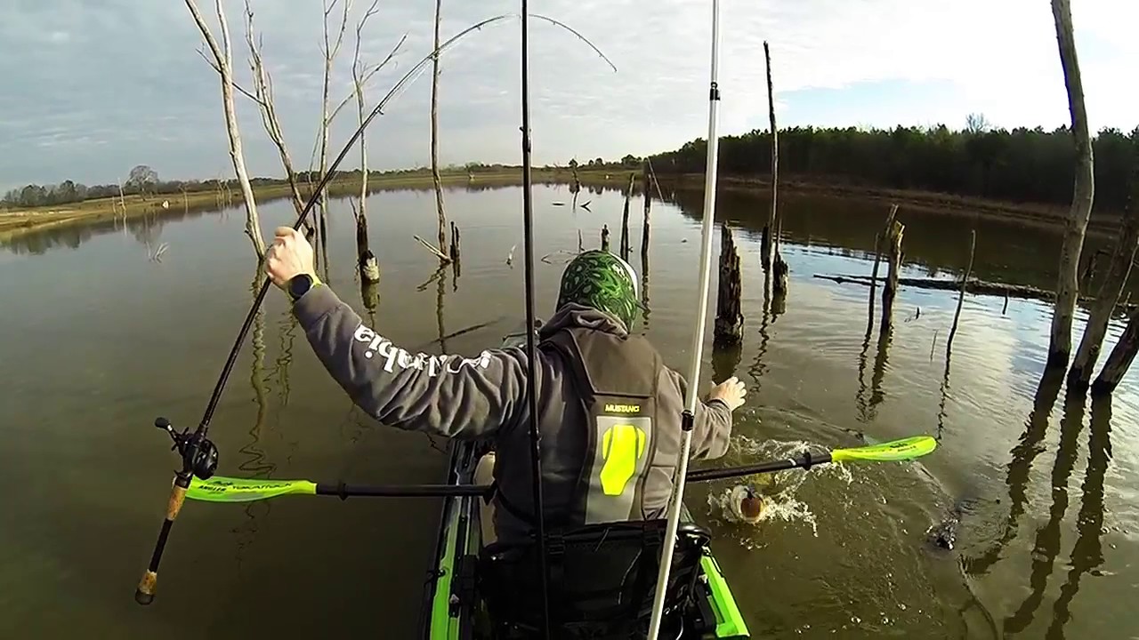Flat Creek PFA Kayak Bass - YouTube