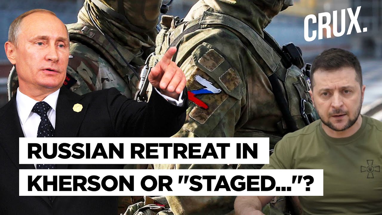 Russia Orders Kherson Pullout, Says "Futile" To Keep Troops On Dnipro ...