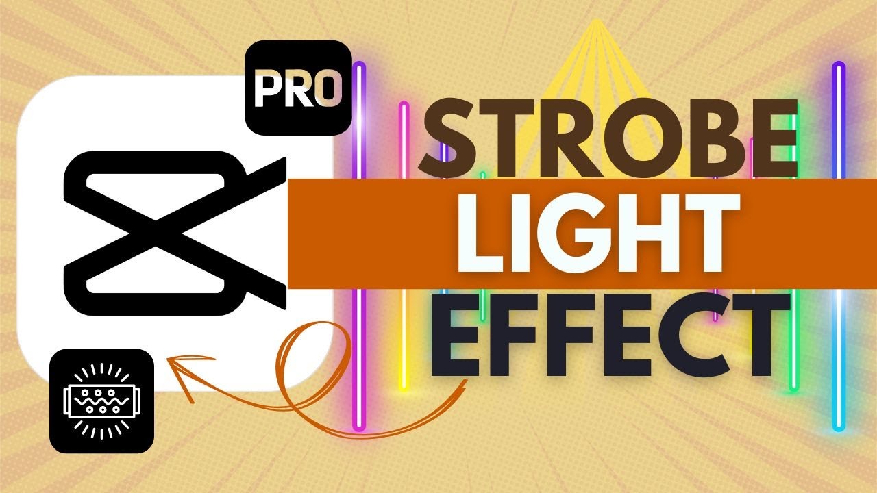 How to Make a Strobe Light Effect in CapCut Pro - CapCut Pro Tutorial - YouTube
