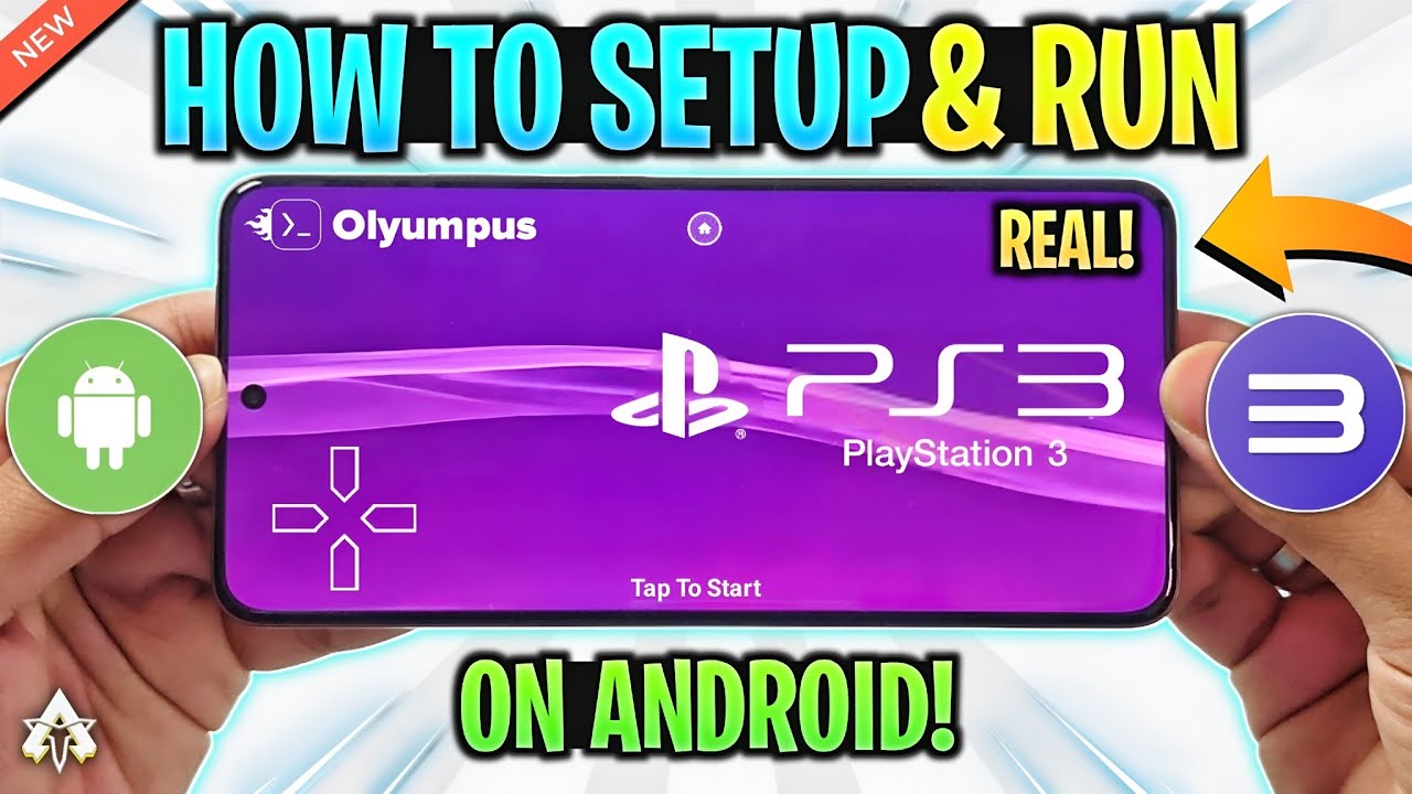 NEW 🔥 HOW TO SETUP OLYMPUS PS3 EMULATOR FOR ANDROID - PLAY PS3 GAMES ON ...