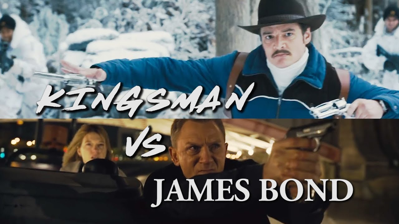 Kingsman VS James Bond - The Evolution of The Spy Movie - YouTube