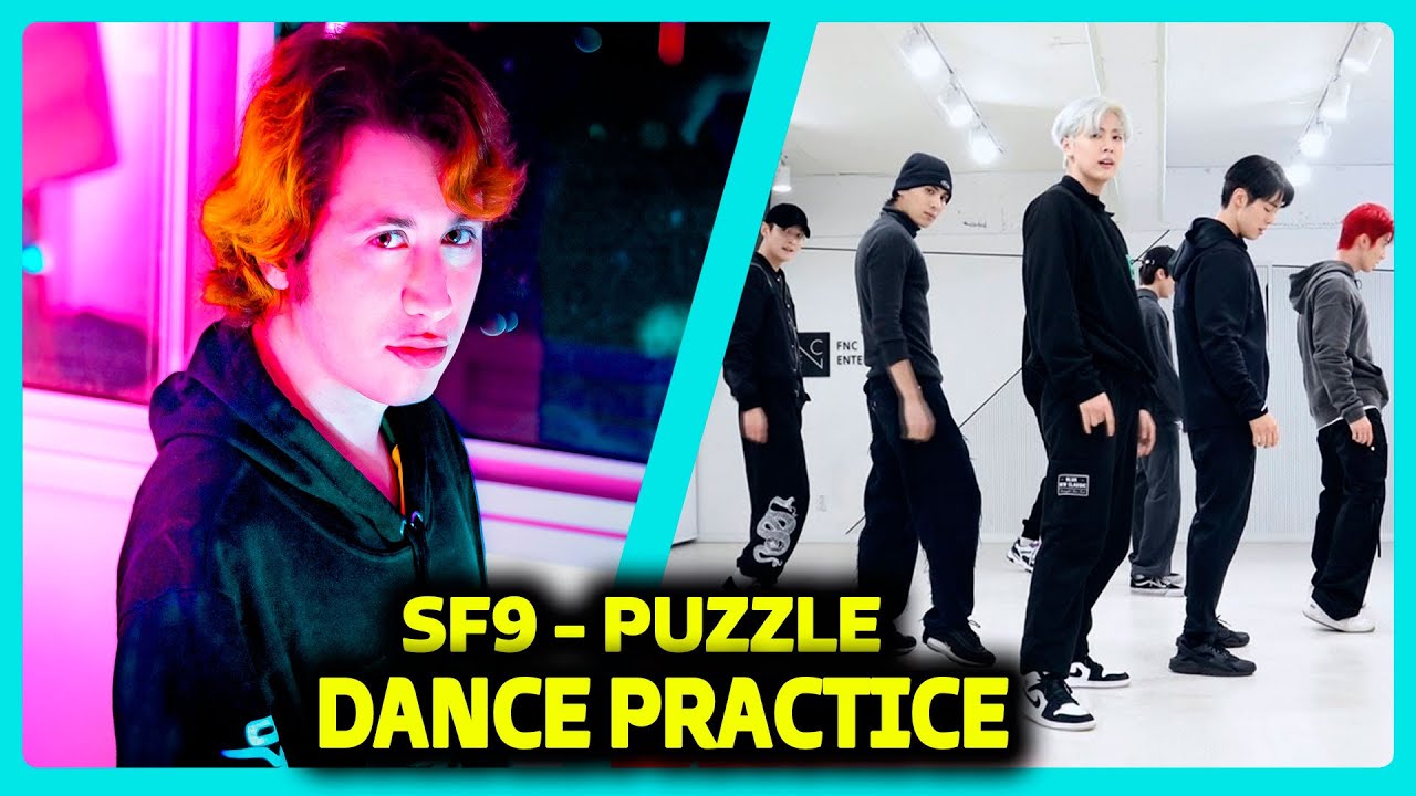 SF9 - 'Puzzle' Choreography Video | REACT DO MORENO - YouTube