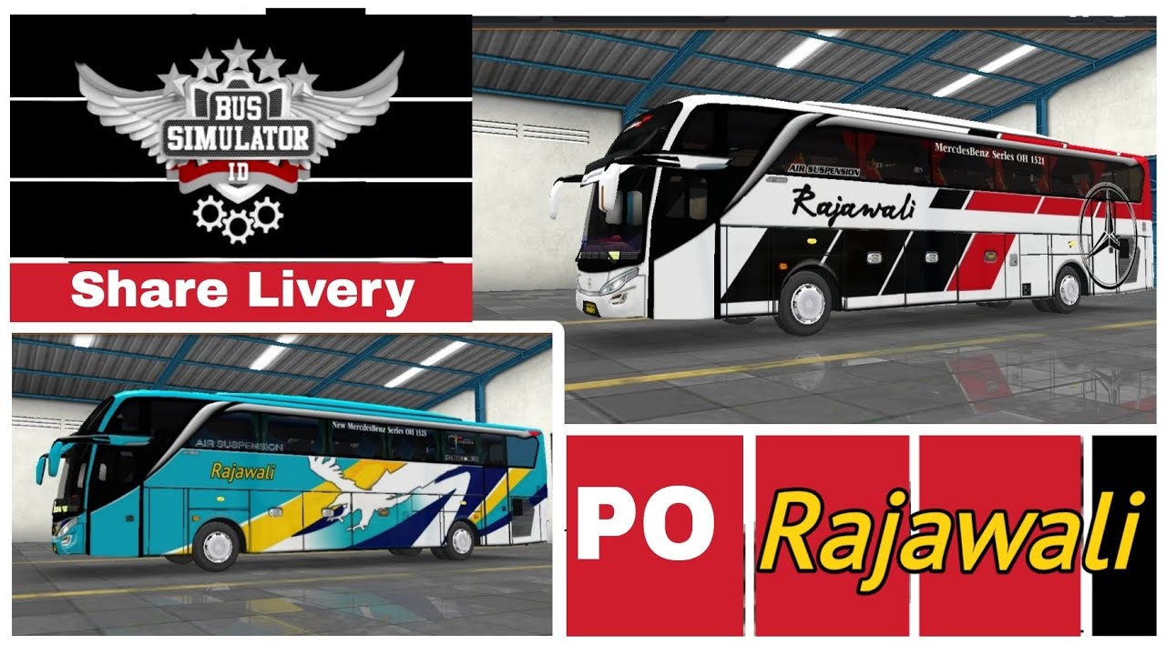 #liverylawas PO RAJAWALI (part 1) - YouTube