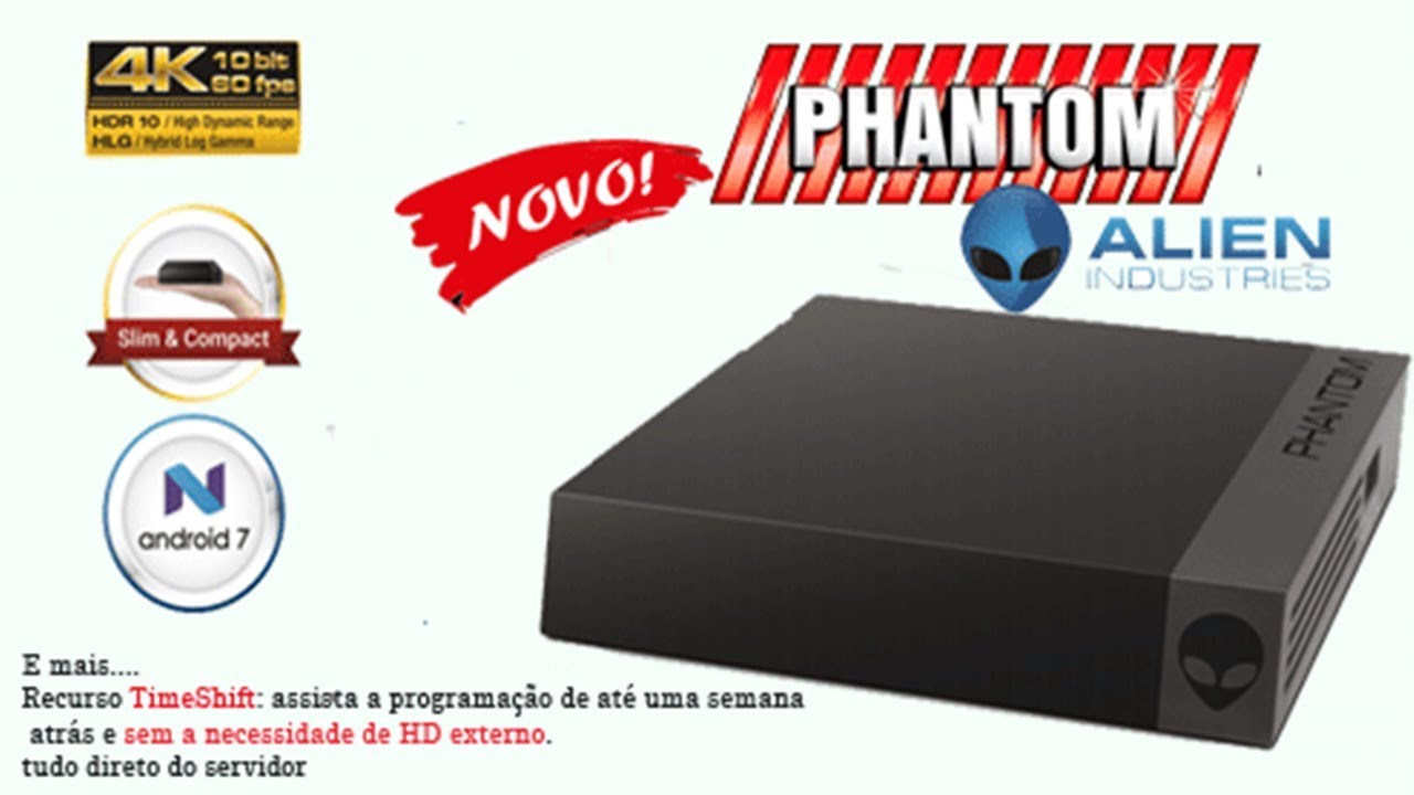 Phantom Alien Box Video principais funcões. - YouTube